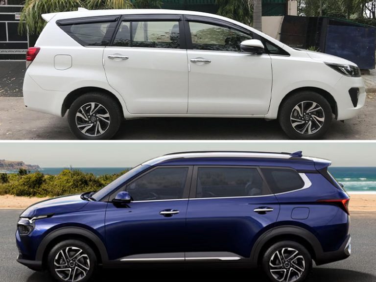 Innova Crysta vs Kia Carens MPV Comparison India 2025