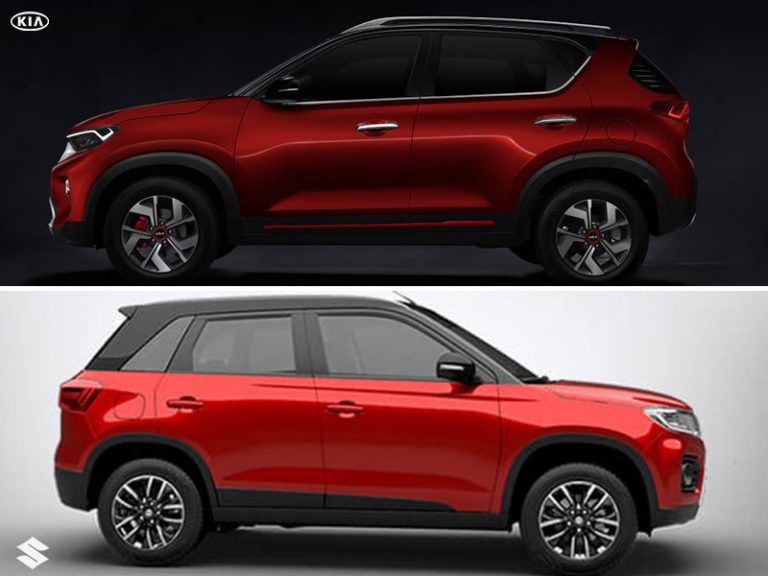 Kia Sonet vs Brezza 2025 – Compact SUV Comparison Guide