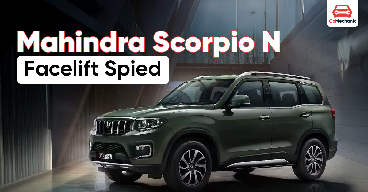 Mahindra Scorpio N Facelift Spied: Key Updates Revealed