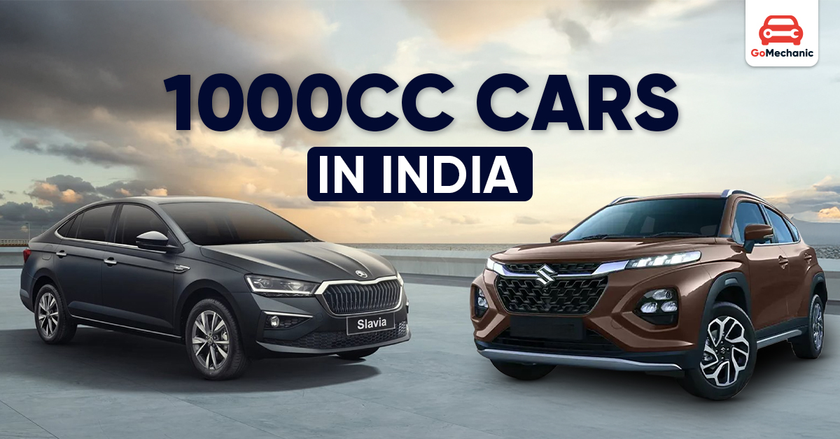 List of 1000cc Cars in India Under 10 Lakhs & Upcoming Models