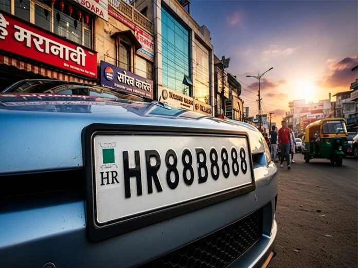 India’s Costliest Number Plate HR88B8888 | Record Sale