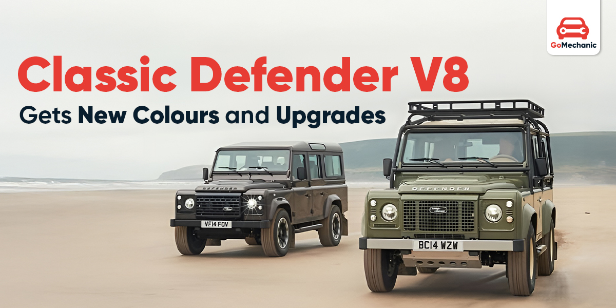 Classic Defender V8 Remastered With New Colours & Upgrades