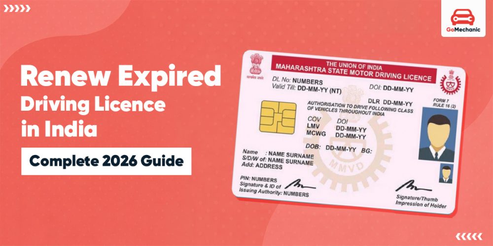 How to Renew Expired Driving Licence in India (2026 Guide)